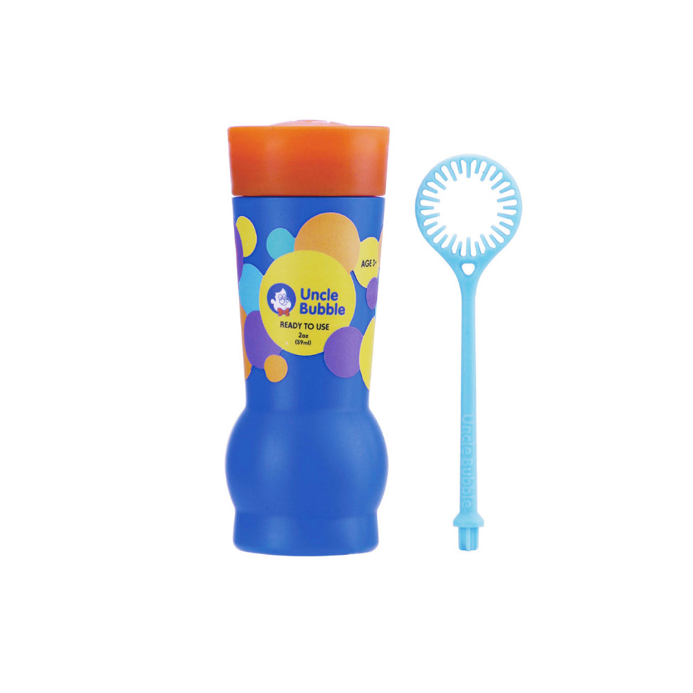 UNCLE BUBBLES FUN GUINNESS WORLD RECORD 2OZ BUBBLE SET | Ages 3+ | Toy ...